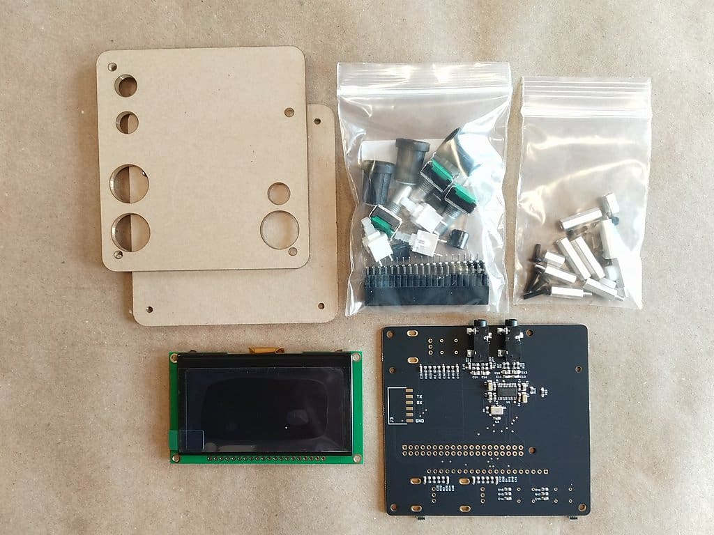 MATRIXSYNTH: Monome Norns Shield Kit with Case Kit (Unopened)