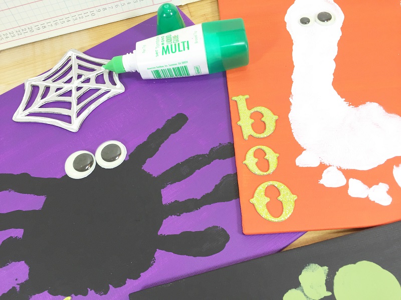 Beth Watson Design Studio: Craft Lightning Halloween Kids Foot & Hand ...