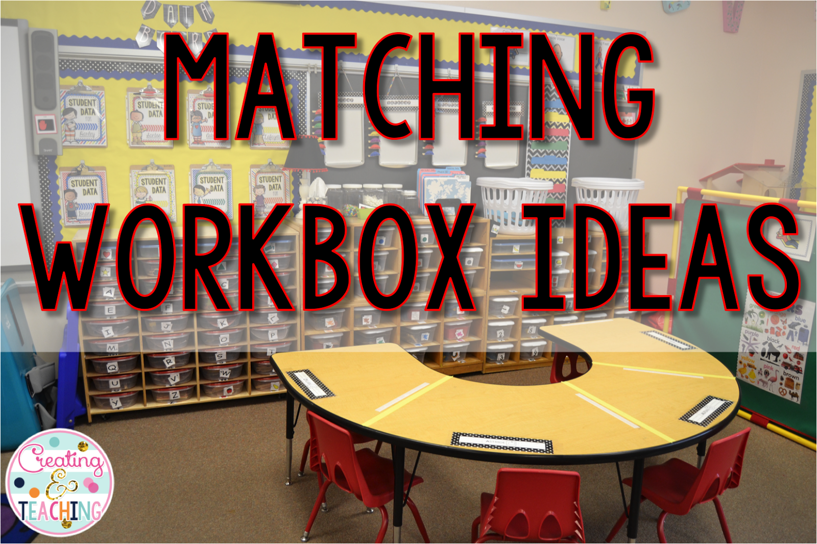 What's in my Work Boxes {Part 3} | creating & teaching