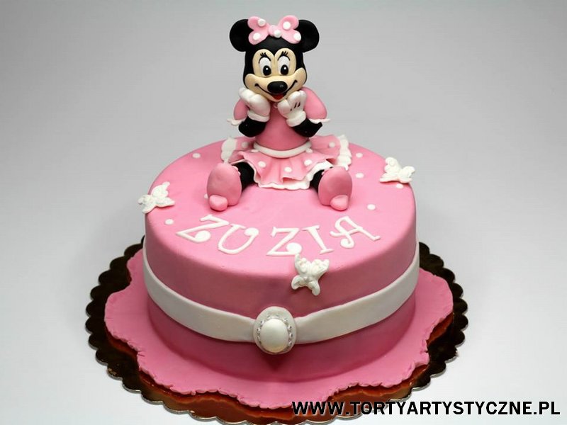 Torty Poznań: Myszka Minnie tort urodzinowy