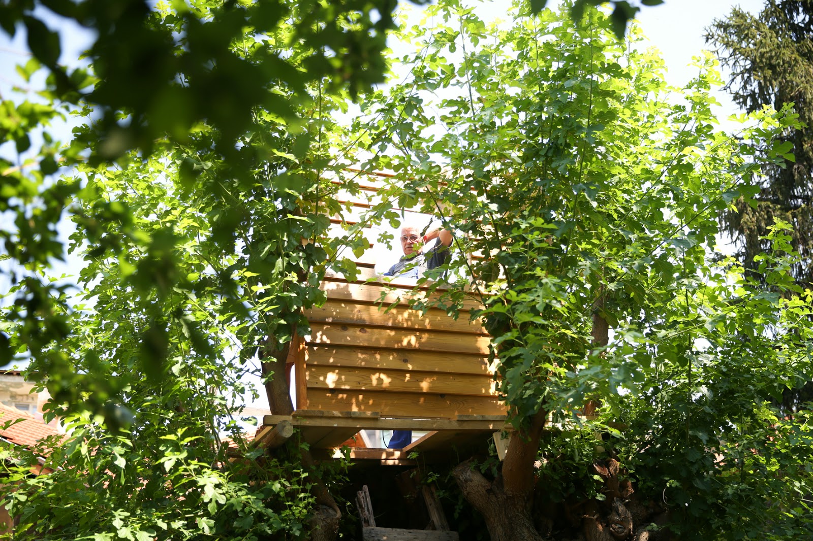 My Lovely Mess: Our tree house, and how we built it.