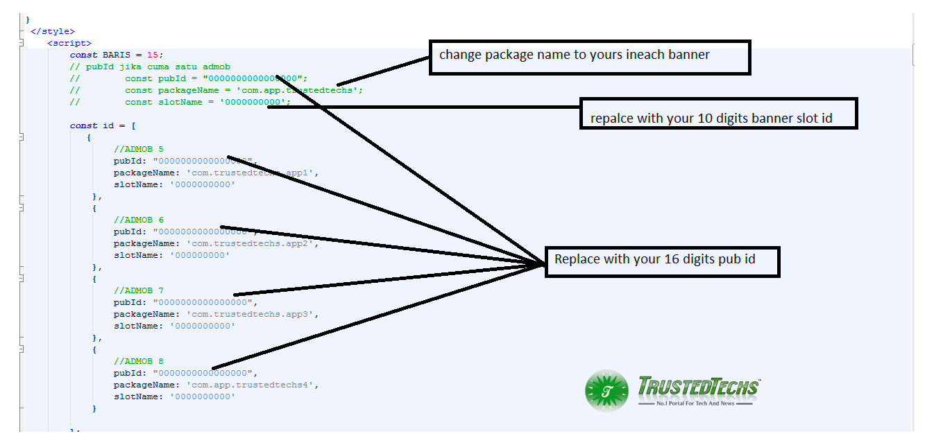 Admob Html Script For Impresion And Clicking Safe