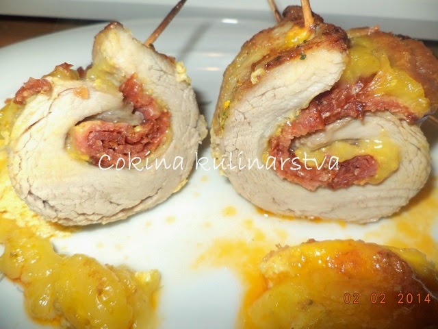 Cokina kulinarstva: ROL SNICLE SA KULENOM