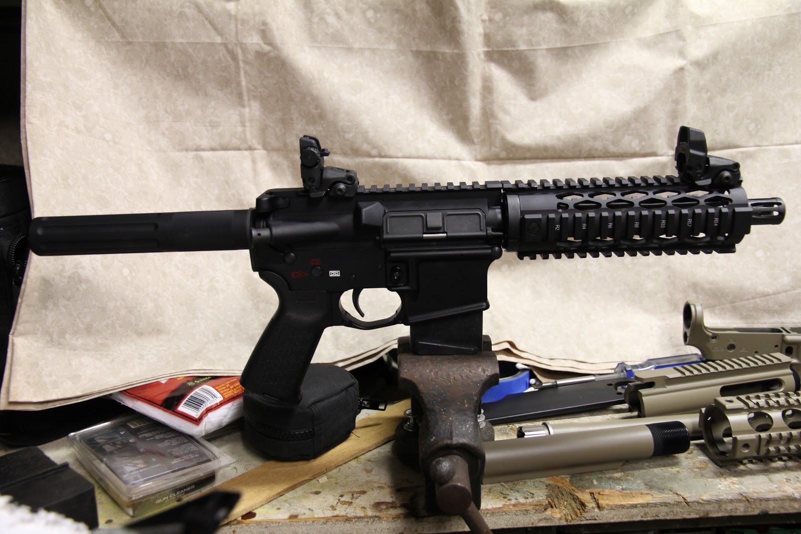 Building a 9mm AR-15 Pistol