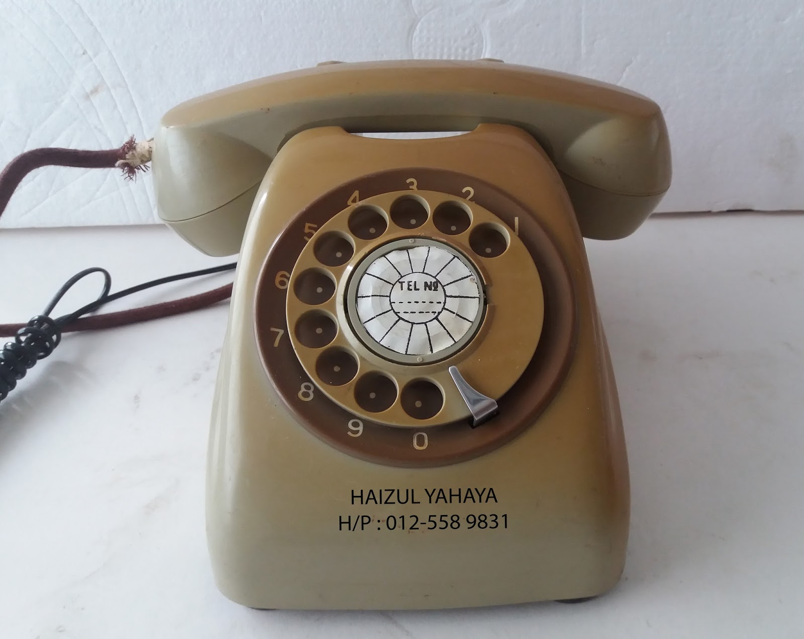 Haizul-Antique: TELEFON ANTIK/ANTIQUE TELEPHONE NO. 3 RM350