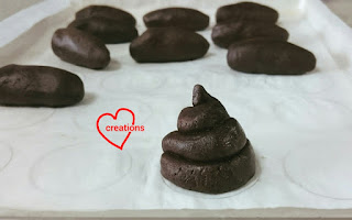 Loving Creations for You: 'Smiley Poo' Chocolate German Cookies