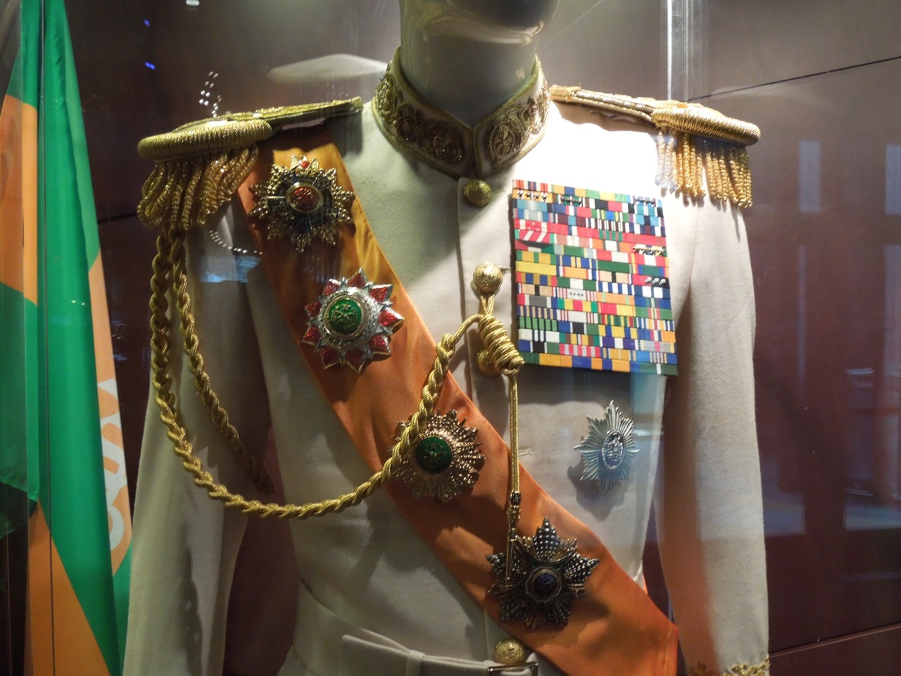 Original costumes from The Dictator on display... | Hollywood Movie ...