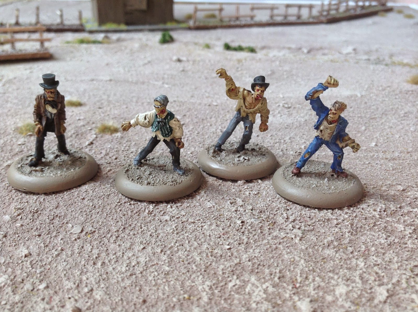 Four Colour Super Minis: Victorian SciFi: Wild West Zombies