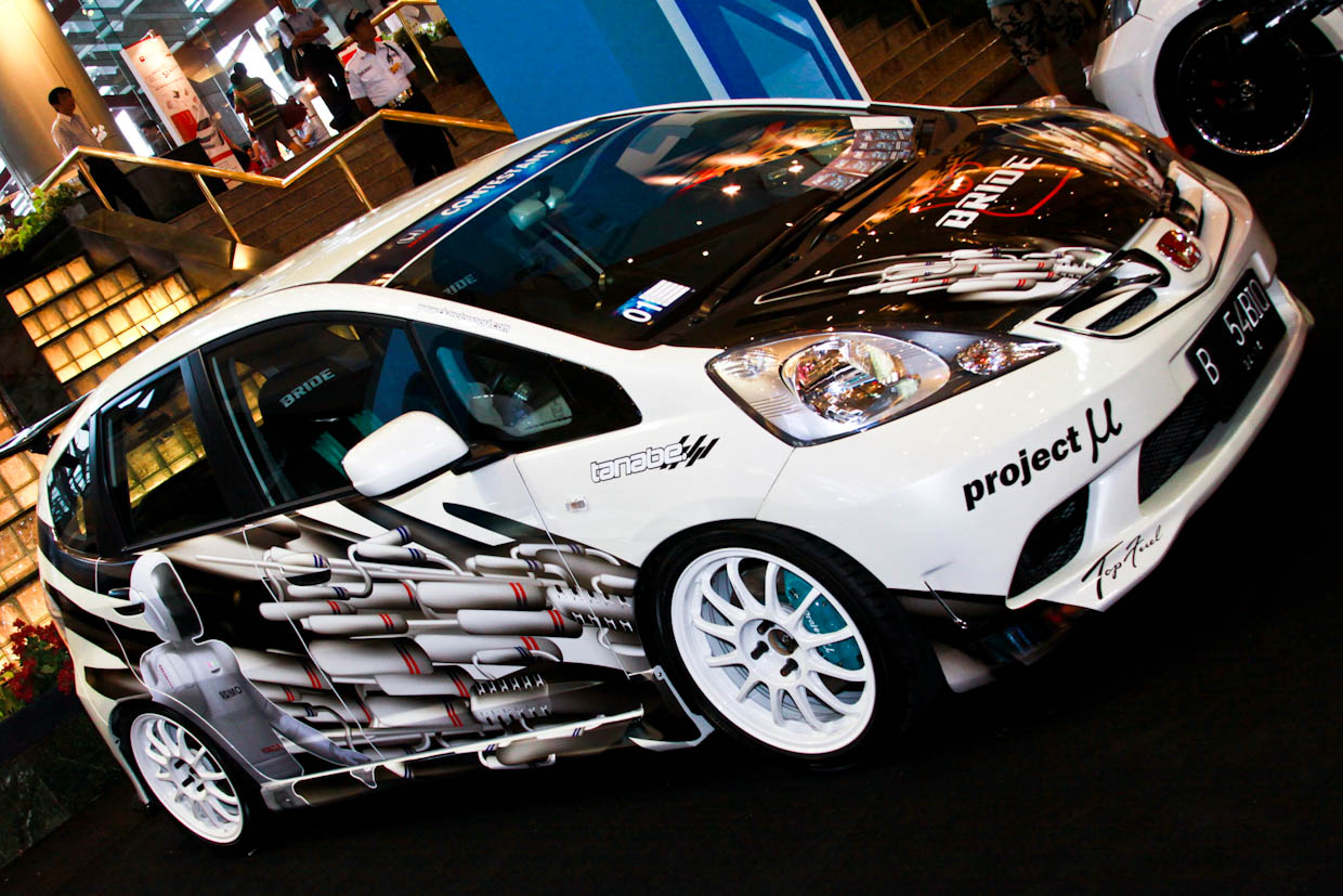 Modified Honda Jazz