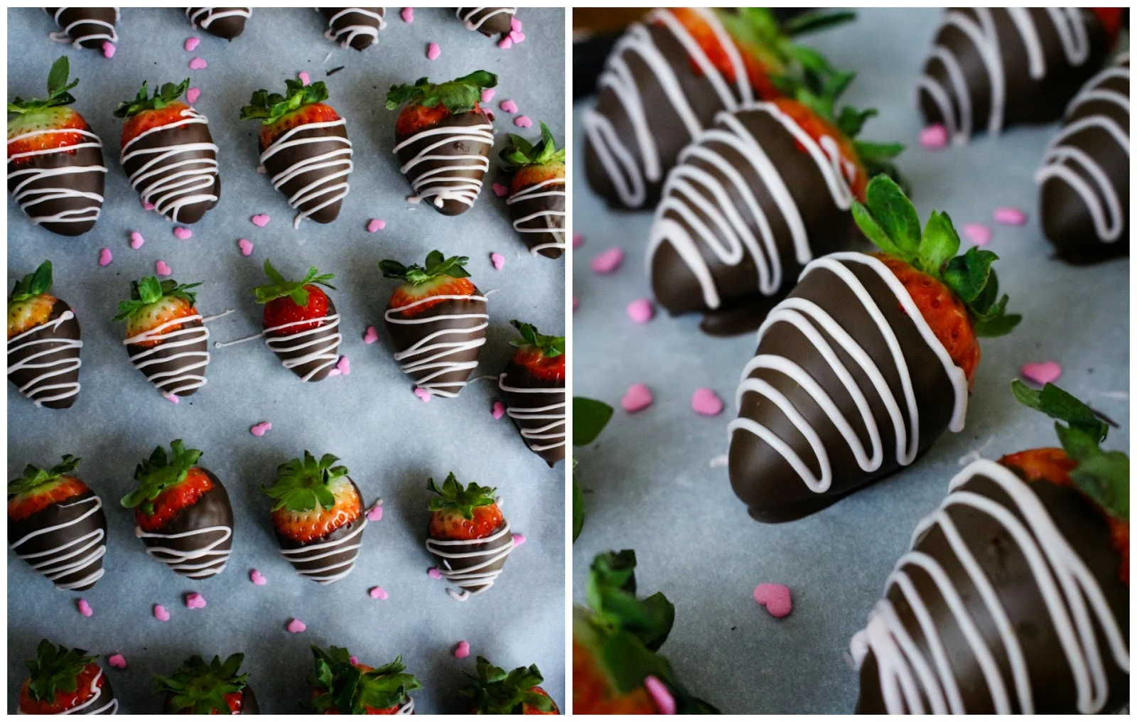 Valentine's Day Chocolate Covered Strawberries | The Two Bite Club