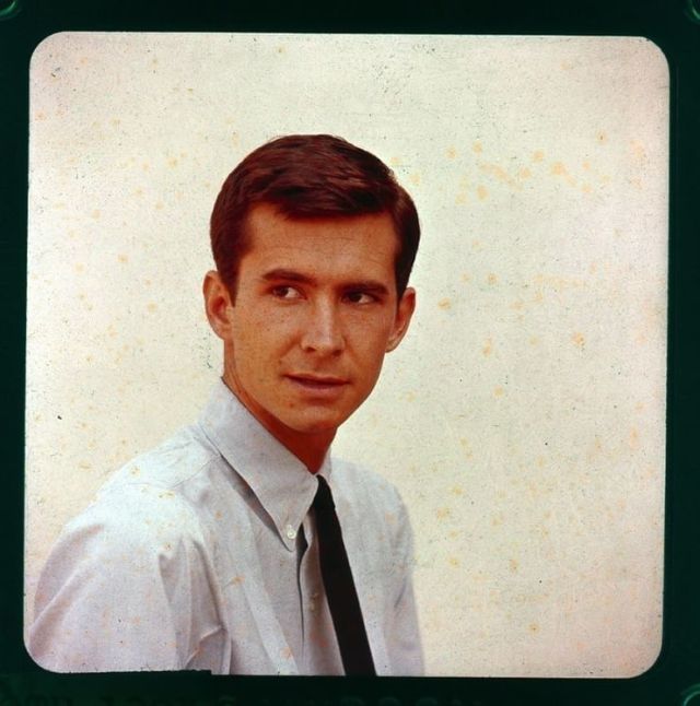 30 Color Photographs of a Handsome and Charming Anthony Perkins in the ...