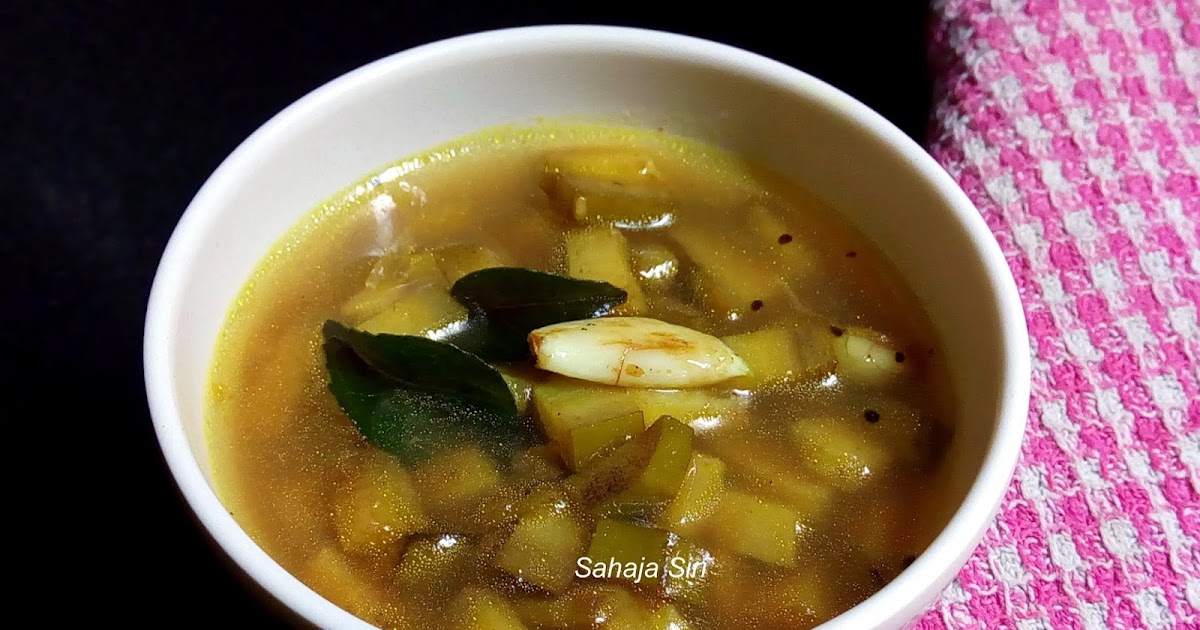 Raw banana stew/ Balekai Bolu huli/ Bolu kodilu