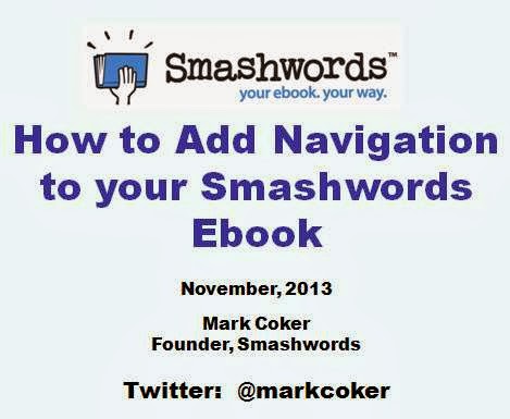 Smashwords: How to Add Navigation to a Smashwords Ebook