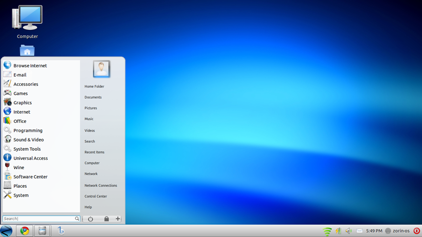 Zorin OS - A Windows 7 Look Alike Linux Based Operating System ~ Suman ...