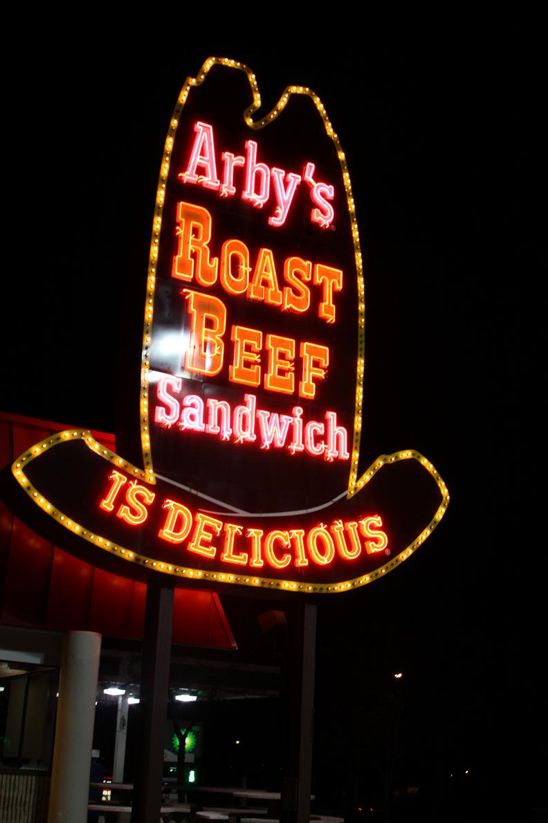 Michigan Exposures: The Giant Arby's Sign