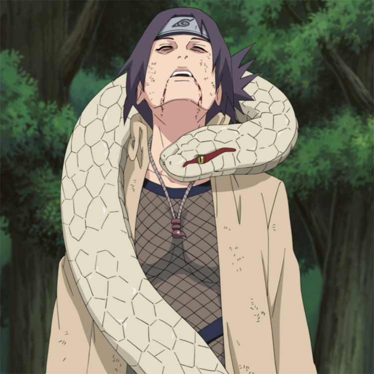 anime_narutolovers(Et): tertangkapnya anko oleh yakushi kabuto