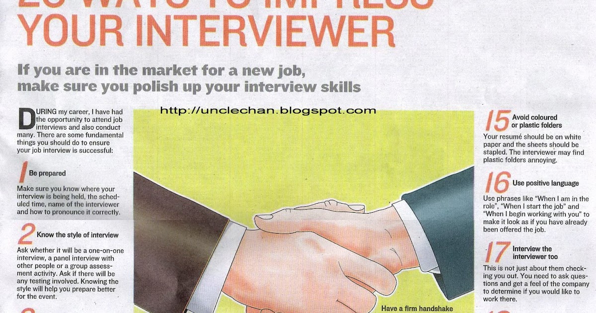 How I Met Your Employer 20 Ways To Impress Your Interviewer