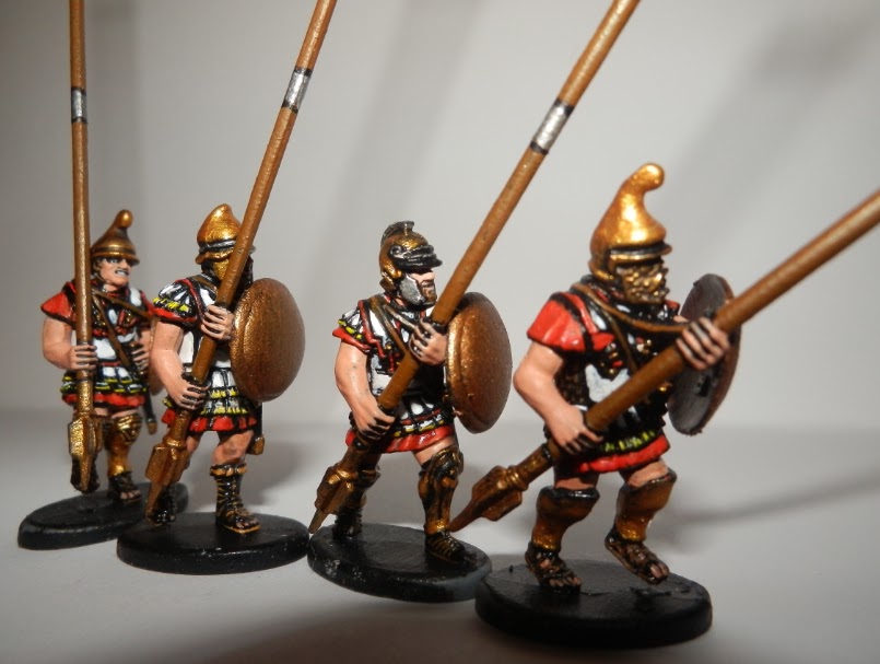 Revolutionaries: First four Macedonian Phalangites