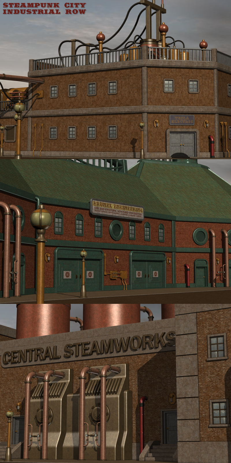 Level and Assets Design for Much Haste to Igford: Examples of Steampunk ...