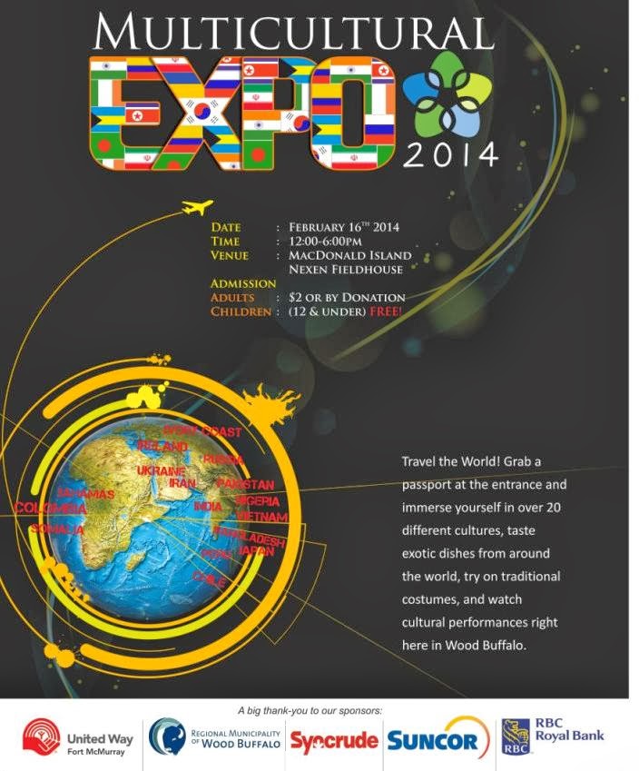 Wood Buffalo Culture: Multicultural Expo 2014- Feb. 16, 2014