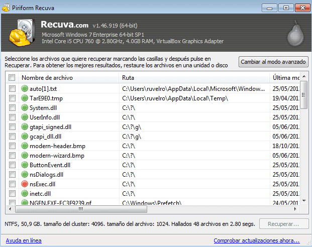 como recuperar archivos borrados o eliminados de una memoria usb
