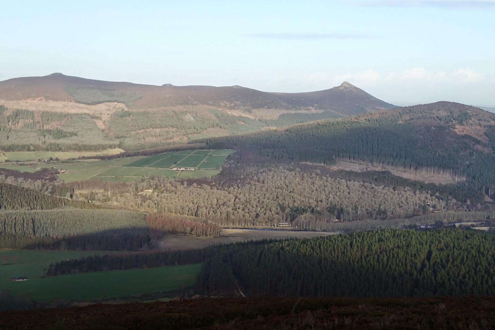 Mountain and Sea Scotland: Cairn William and Pitfichie Hill - across ...