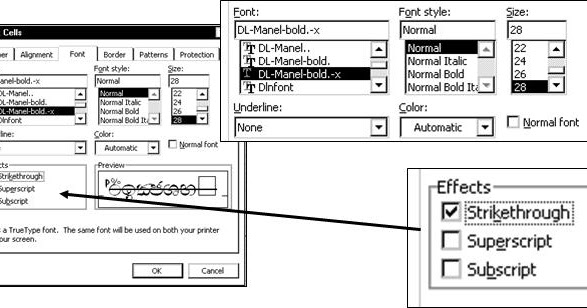 The Font Tab ~ ONLINE IT ACADEMY
