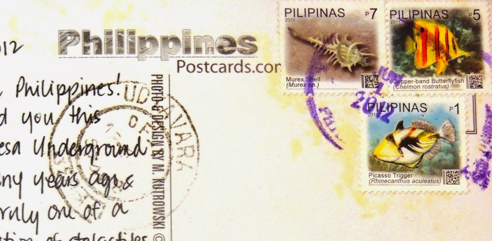 Namaste Heritage Postcards: Philippines: Puerto-Princesa Subterranean ...