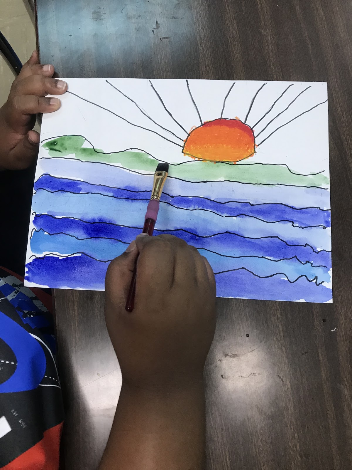 Elements of the Art Room: 4th grade Robin Mead Landscapes