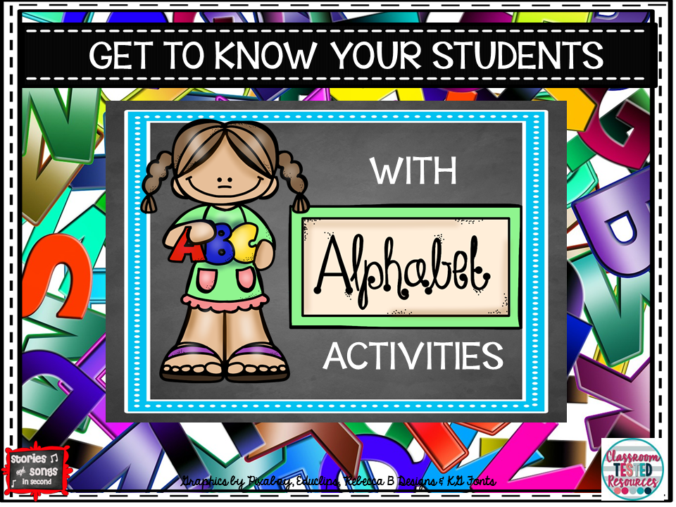 Getting Acquainted Alphabet Activities | Classroom Tested Resources