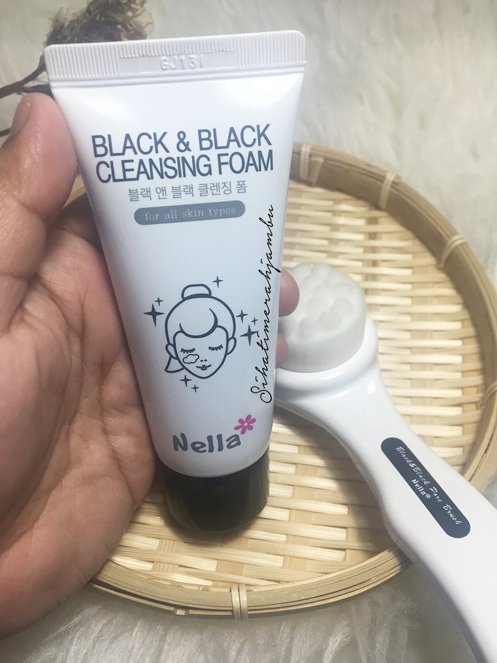 Review | Black & Black Pore Cleansing Foam Set | Blog Sihatimerahjambu