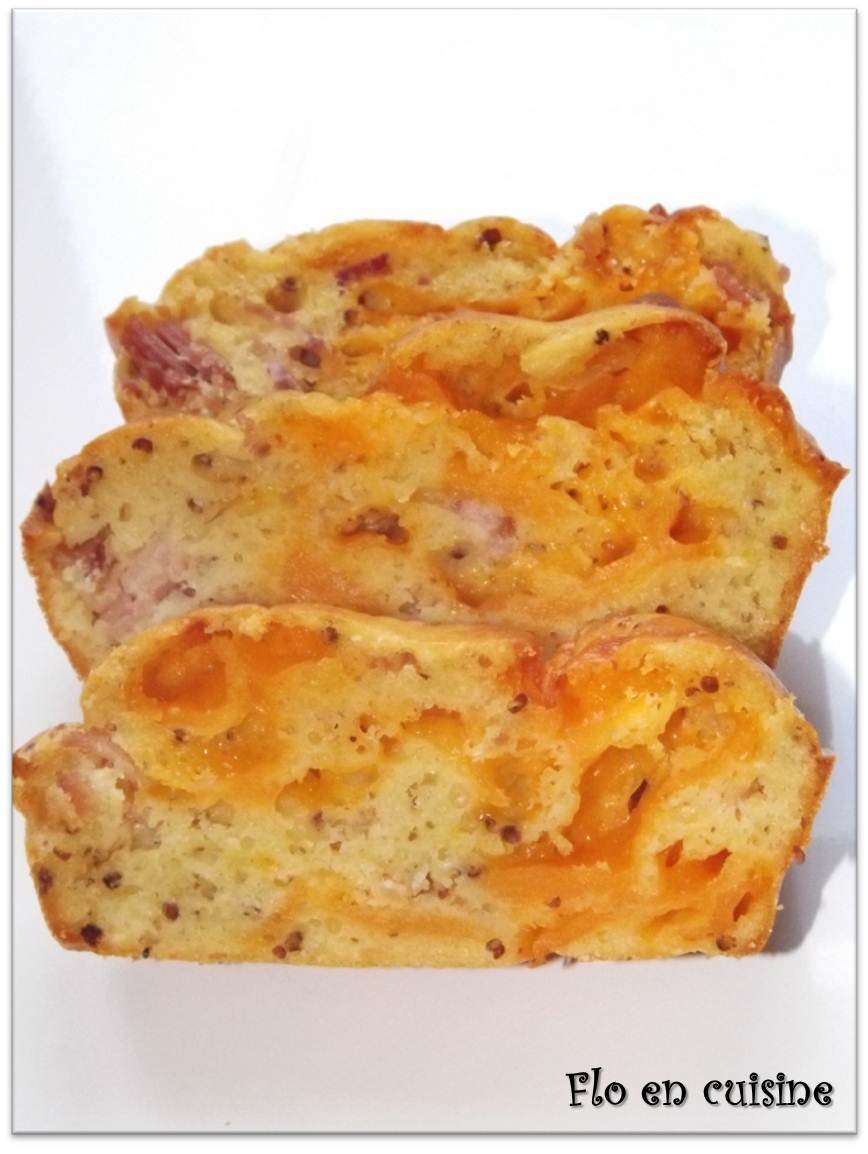 Flo en cuisine: Cake au bacon et au cheddar