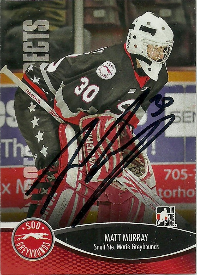 Hell's Valuable Collectibles: Matt Murray Autographed Card