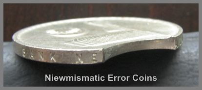 FAKED CURVE CLIP ERRORS. | Error coins