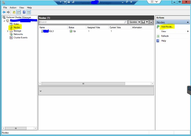 How to add SQL node to failover cluster - TECH Stuff