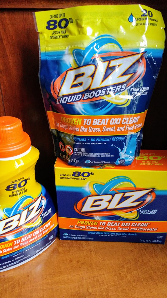 Prep your holiday table linens with Biz Stain Fighter | My WAHM Plan