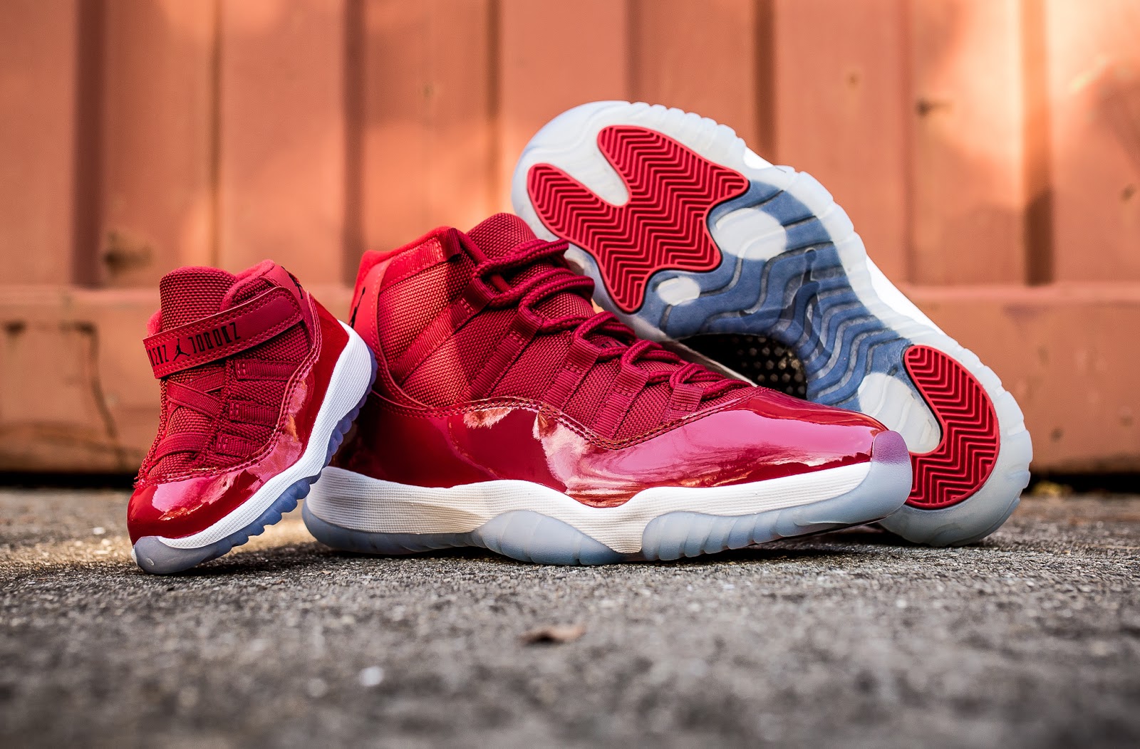 Tênis de Basquete - Air Jordan 11 Win Like ’96 Gym Red - STREETBALL