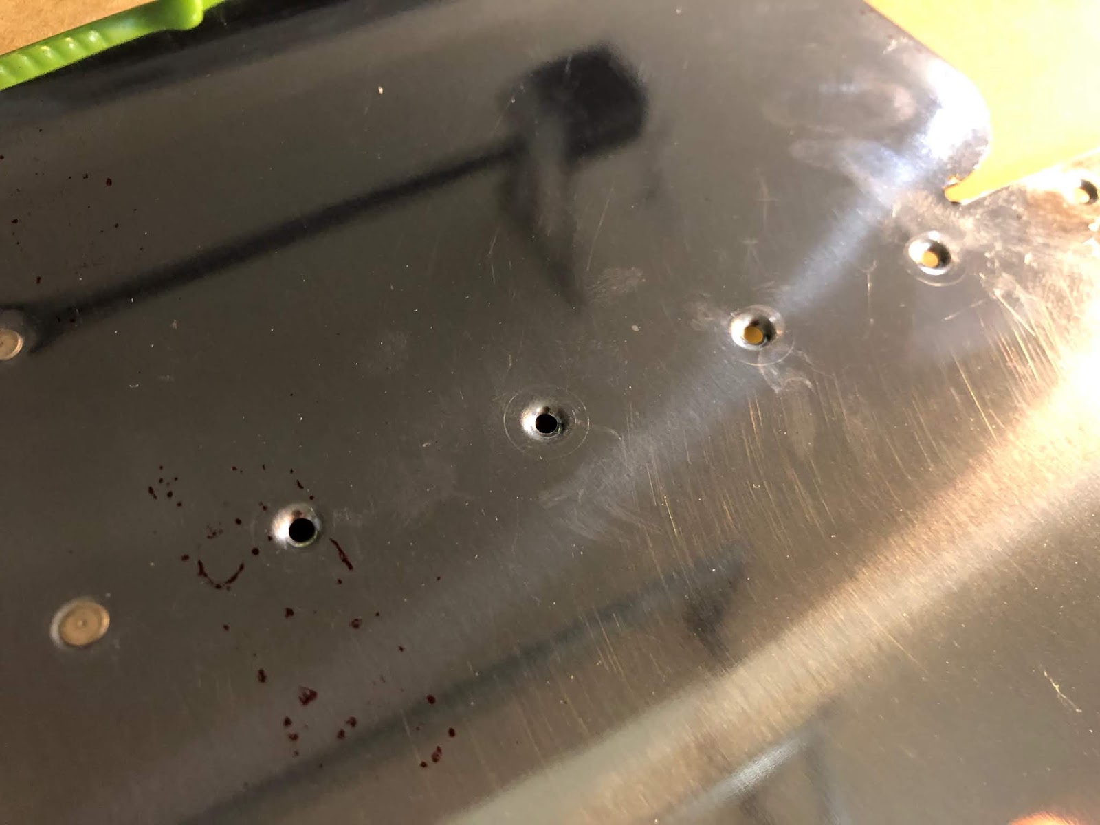 Just Another RV-7 Build: Dimpling left and right elevator skins