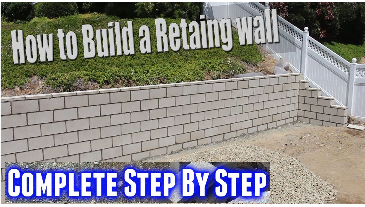 How To Build a Retaining Wall (Step by Step) - FantasticEng