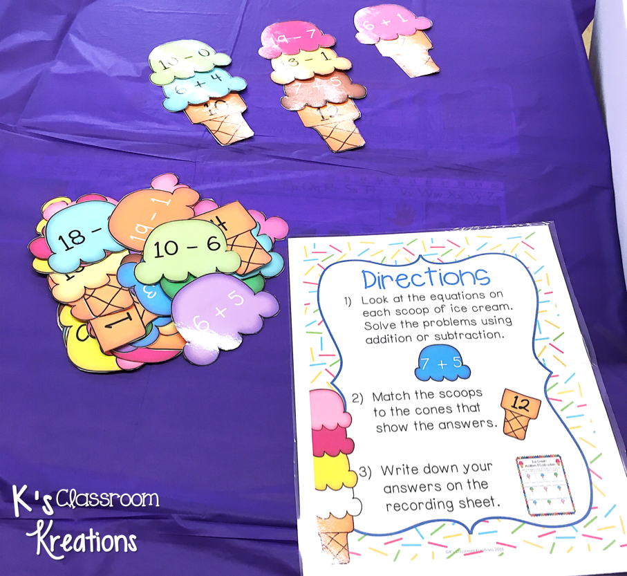 How to Turn an Ice Cream Day into Powerful Play | K's Classroom Kreations