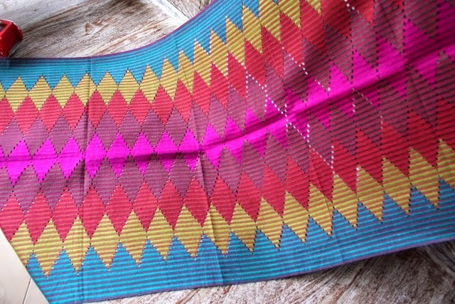 Bali Indonesia Holiday Travels: The Balinese Cloths Ikat