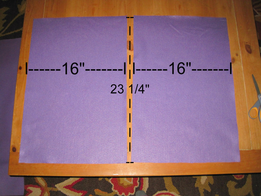 Card Table Felt Playhouse: Phase 1