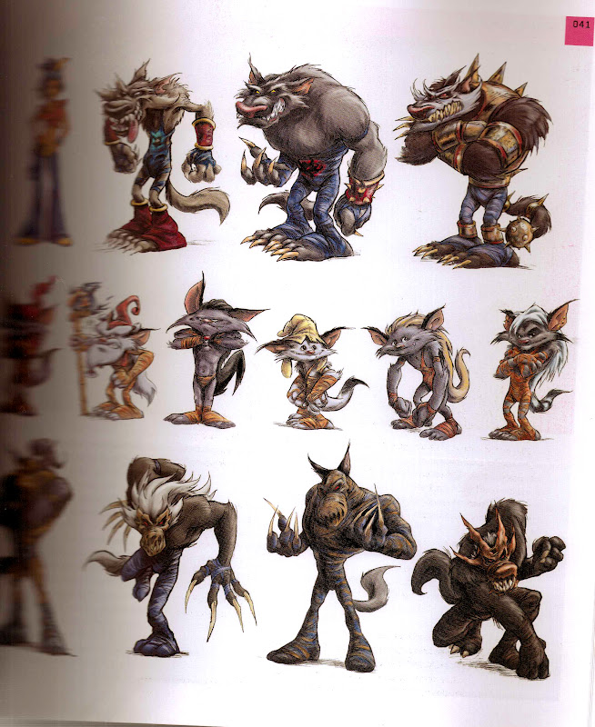 Webb's Blog: Research from The Art of Game Characters