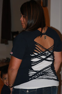 Ancheta & Co. Est. 5/2007: It's T-Shirt Time! Criss Cross Technique...