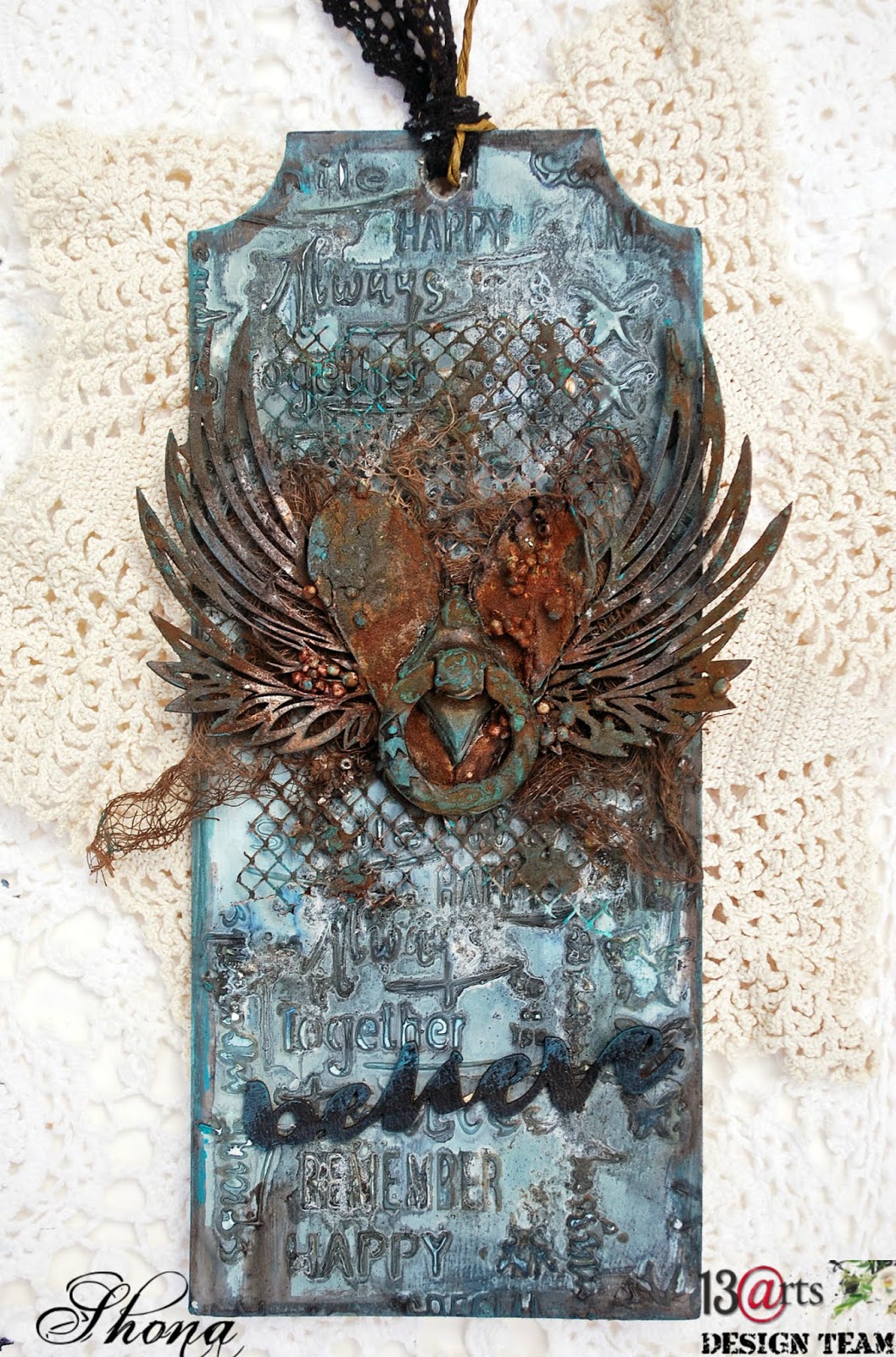 A Wonderful Mess: Rusty Powder Effect - 13 Arts