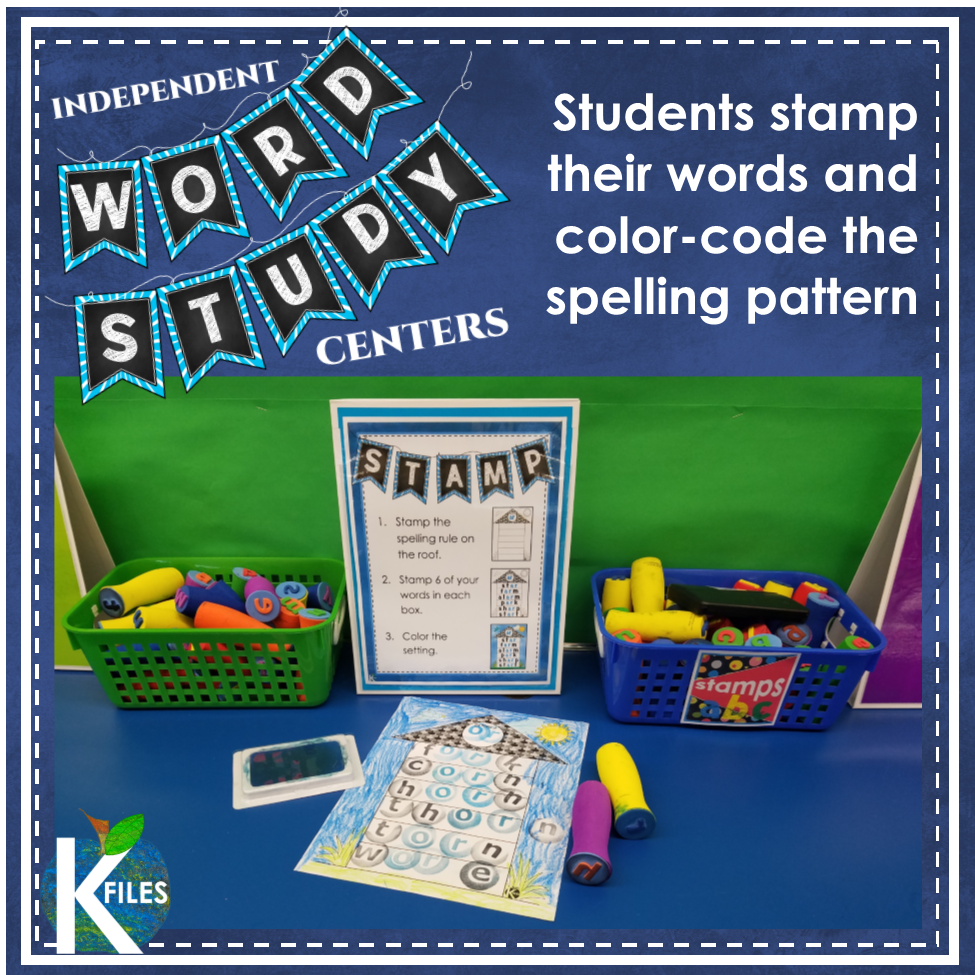 The K Files: Independent Word Study Centers