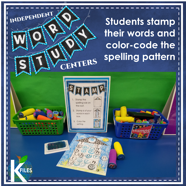 The K Files: Independent Word Study Centers