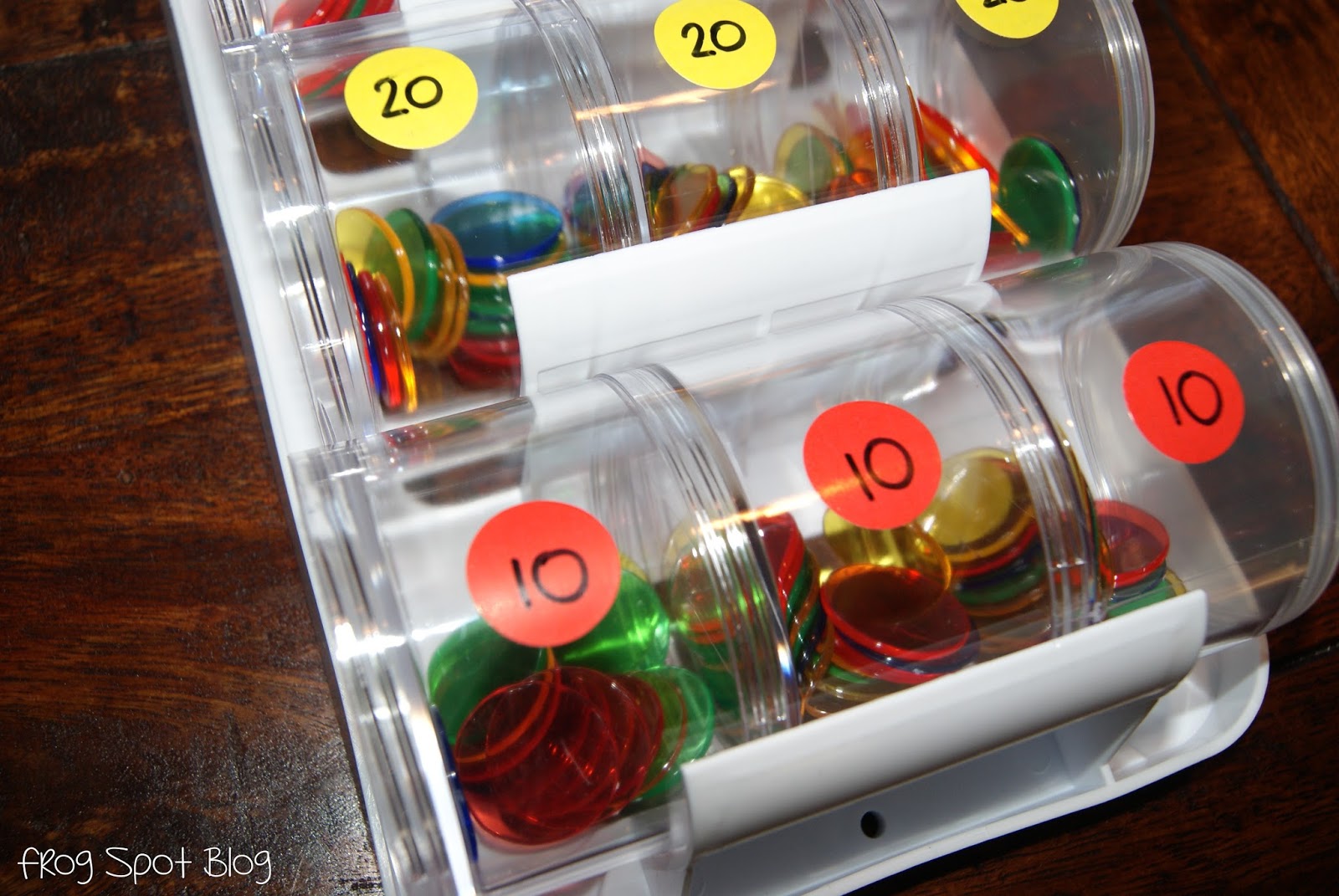 Organizing Your Counters / Chips | From the Pond