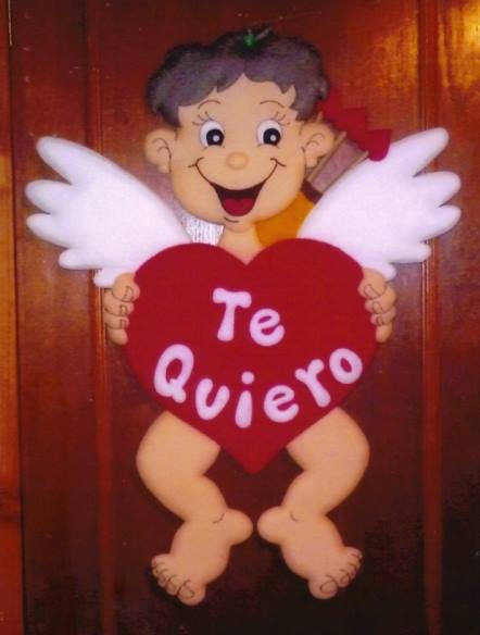 Moldes Cupido com Coração. - PAP Artesanato