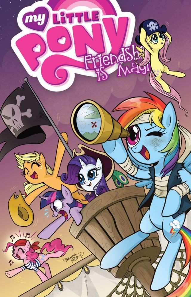 MLP Paperback Issue & 4 Comic Covers | MLP Merch